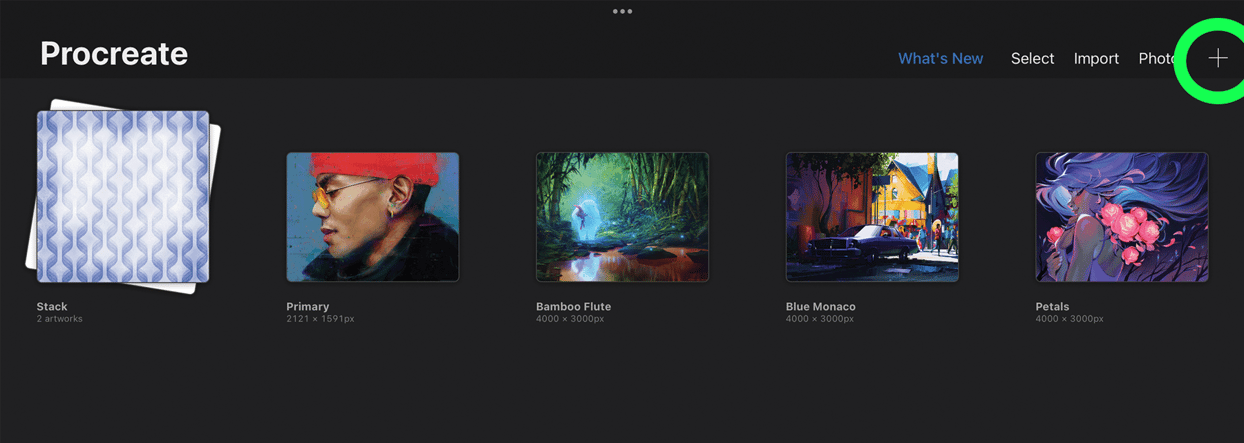 Saving a file from Procreate